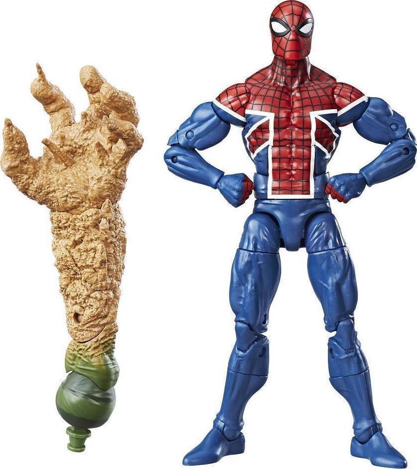 Build A Figure Marvel's Sandman Legends Series Multiverse Spider-men ...
