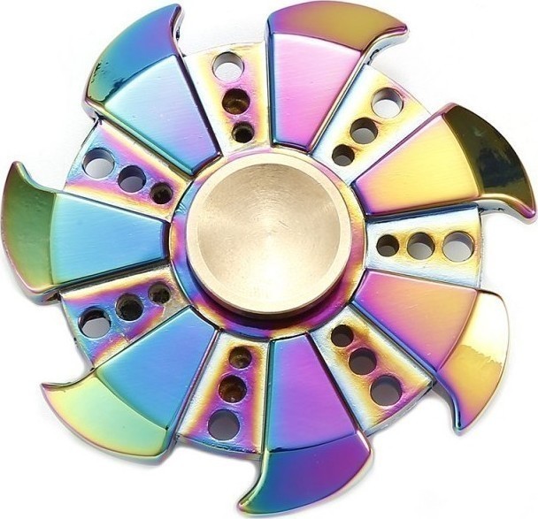 Fidget Spinner T6 Metal Seven Leaves 2.5 minutes | Skroutz.gr