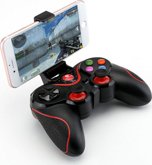 Vinyson VA003 Ασύρματο Gamepad για Android / PC / iOS Red | Skroutz.gr
