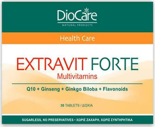 DioCare Extravit Forte Πολυβιταμίνη για Ενέργεια 30 ταμπλέτες | Skroutz.gr