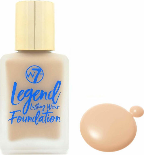W7 Cosmetics Legend Lasting Wear Foundation Fresh Beige 28ml | Skroutz.gr