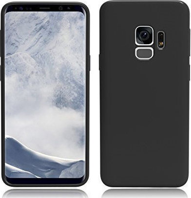 Back Cover Σιλικόνης Matte Μαύρο (Galaxy S9+) | Skroutz.gr