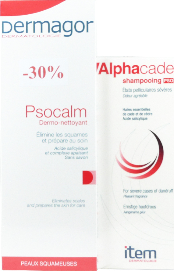 Dermagor Dermagor Psocalm -30% 250ml + Alphacade Shampooing 200ml ...