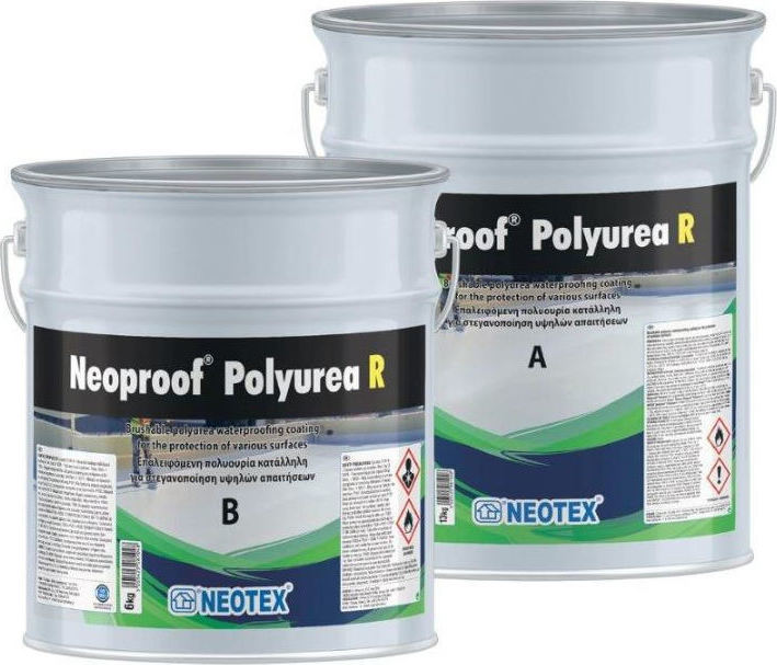Neotex Neoproof Polyurea R Ελαστομερές Επαλειφόμενο Στεγανωτικό ...