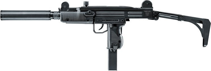 Umarex Αεροβόλο Airsoft Απομίμηση Οπλοπολυβόλου IWI UZI SMG SD 6.0mm ...