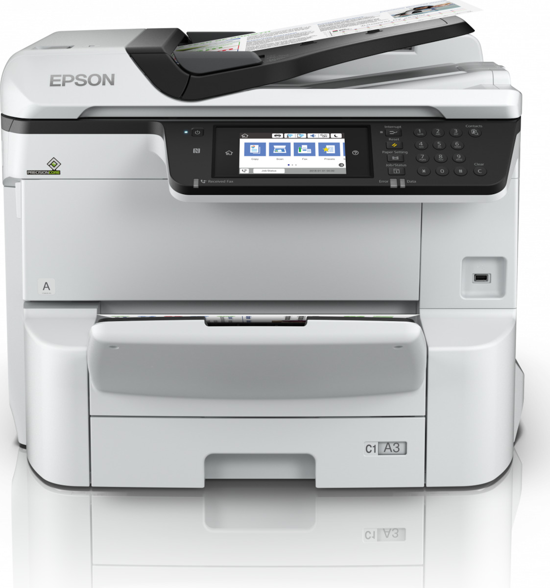 Epson WorkForce Pro WF-C8690DWF Έγχρωμο Inkjet Φωτοτυπικό A3 με ...