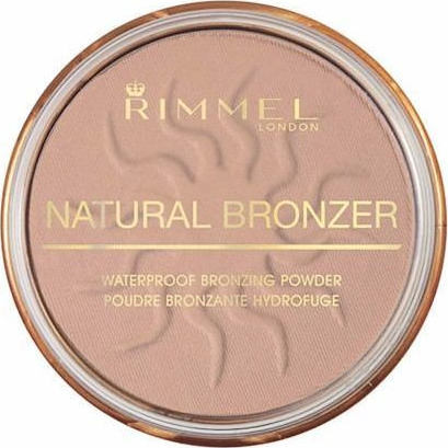 Rimmel Natural Bronzer Waterproof Bronzing Powder 021 Sun Light 14gr ...