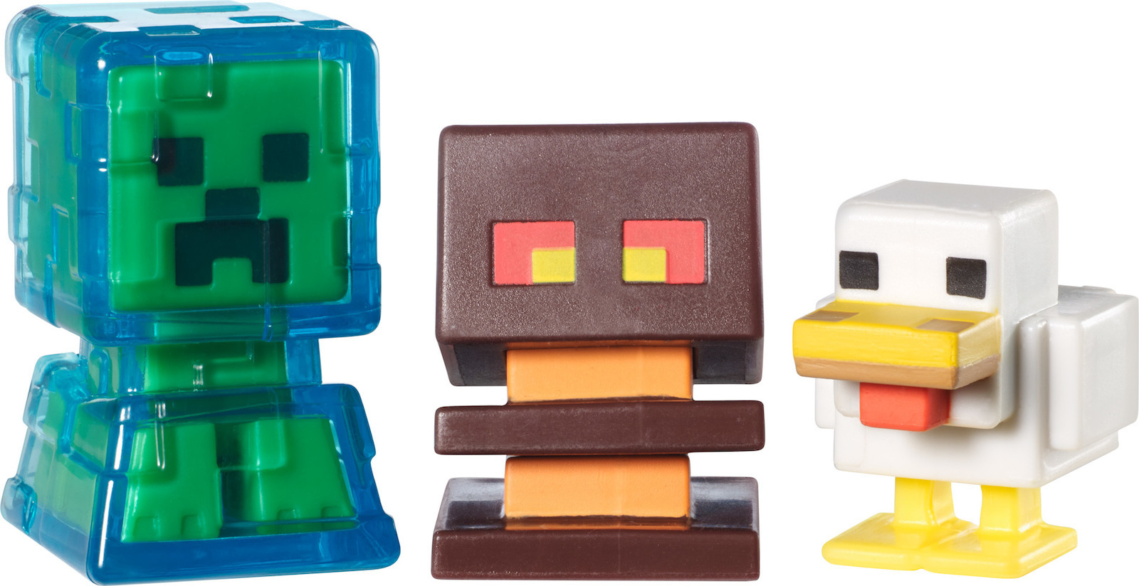 Minecraft Mini Figure Chicken, Electrified & Magma Cube 3 Pack | Skroutz.gr
