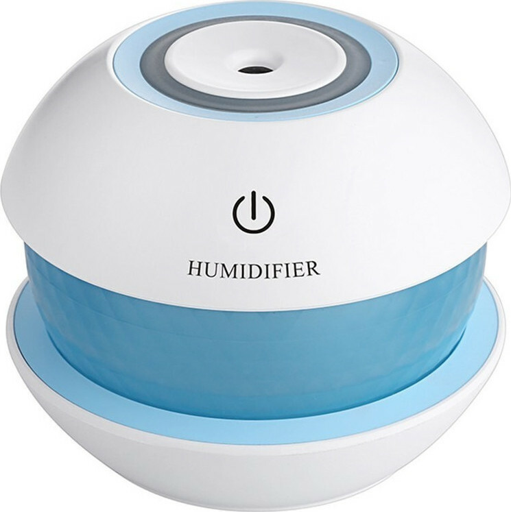 Led Συσκευή Αρωματοθεραπείας Υπερήχων Magic Diamond Humidifier Λευκή ...