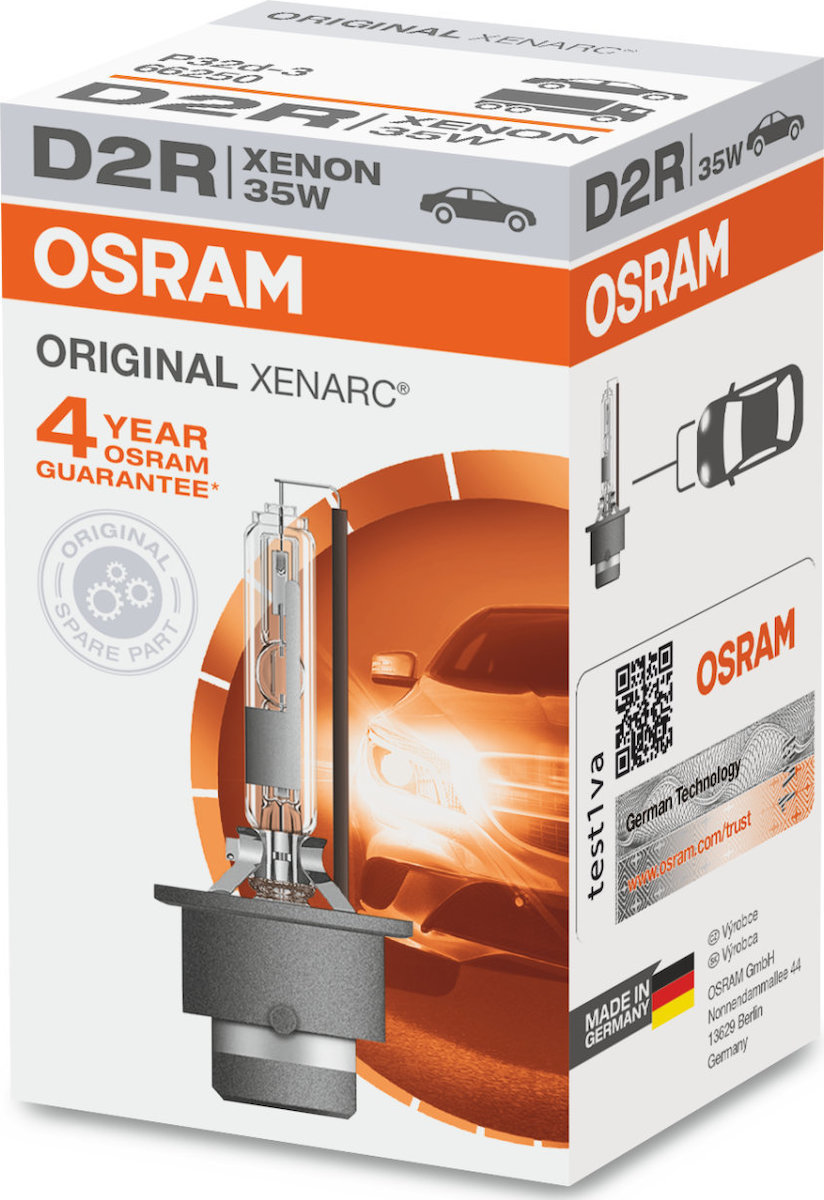 Osram D2R Xenarc Original 85V 1τμχ - Skroutz.gr