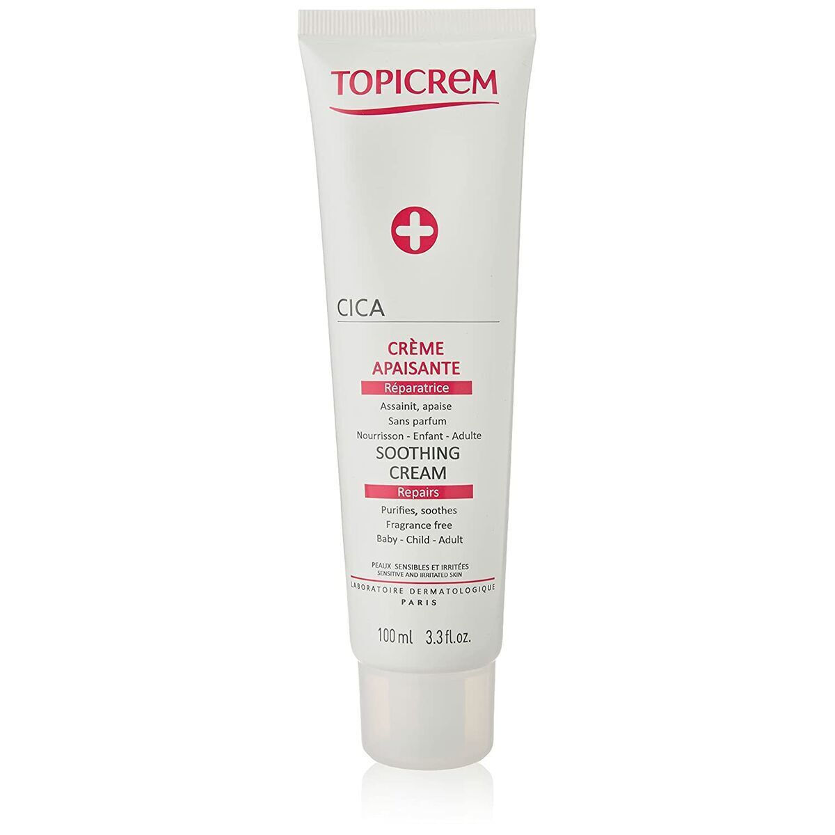 Topicrem Cica Soothing Cream Sensitive & Irritated Skin Κρέμα Προσώπου ...