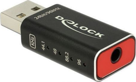 DeLock Adapter USB 2.0 Sound High-Res Audio 24 bit / 96 kHz - Skroutz.gr