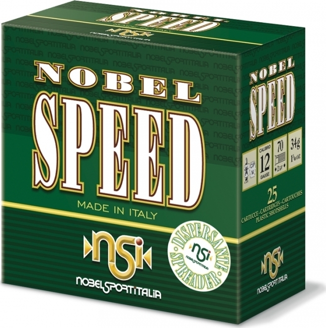 Nobel Sport Φυσίγγια Dispresante N Speed 34gr 25τμχ | Skroutz.gr