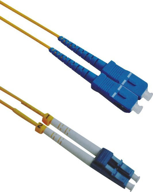 Masterlan Optical Fiber LC/UPC-SC/UPC Cable 3m Κίτρινο (LCUPC/SCUPC-DSM ...