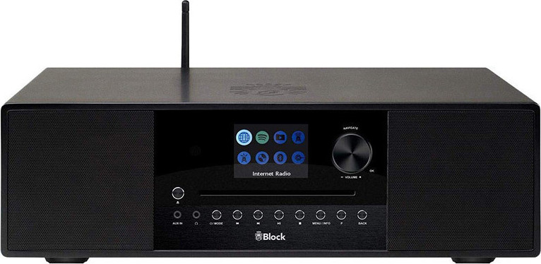 Block Ηχοσύστημα 2.0 SR-100 40W με CD / Digital Media Player και ...