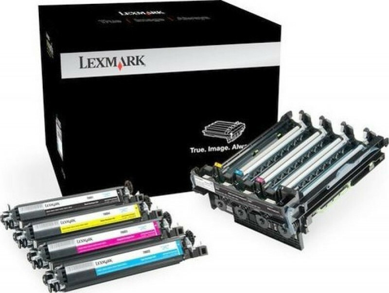 Lexmark 78C0ZV0 Γνήσιο Multipack Drum Laser Εκτυπωτή Μαύρο/Κίτρινο ...