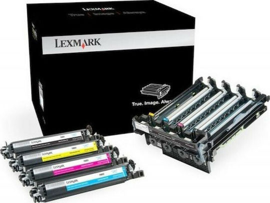 Lexmark 78C0ZV0 Γνήσιο Multipack Drum Laser Εκτυπωτή Μαύρο/Κίτρινο ...