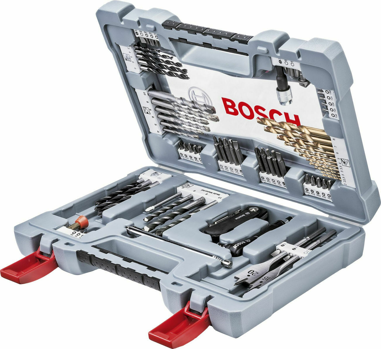 Bosch Set Premium de Uz General Set 76 Burghie pentru Materiale de ...