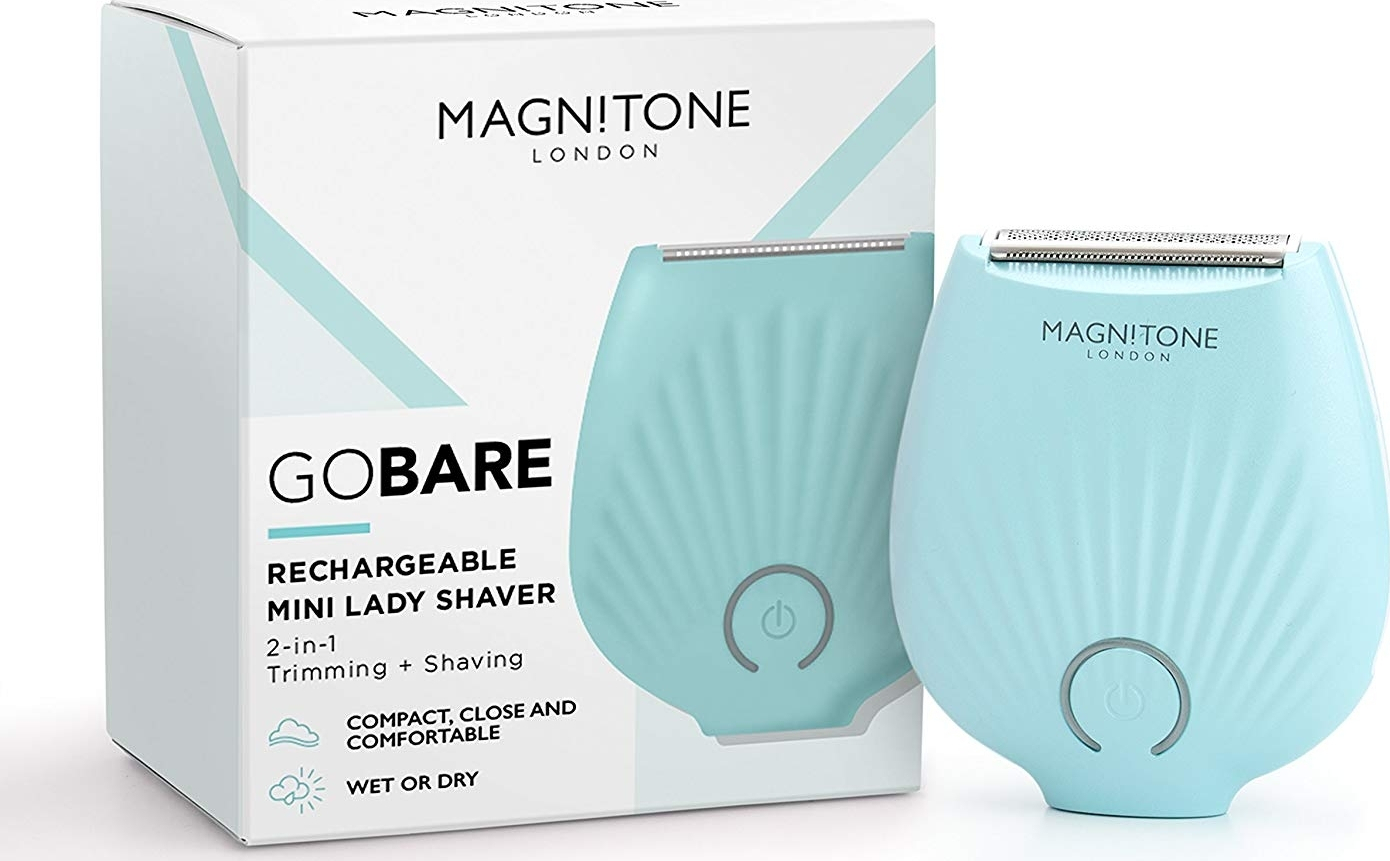 Magnitone Go Bare Rechargeable Mini Lady Shaver Blue | Skroutz.gr