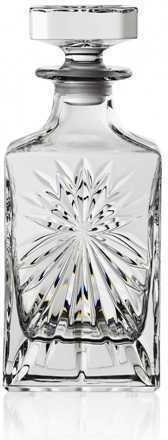 RCR Oasis Κρυστάλλινη Καράφα Σερβιρίσματος Ουίσκι 22εκ. με Πώμα 850ml ...