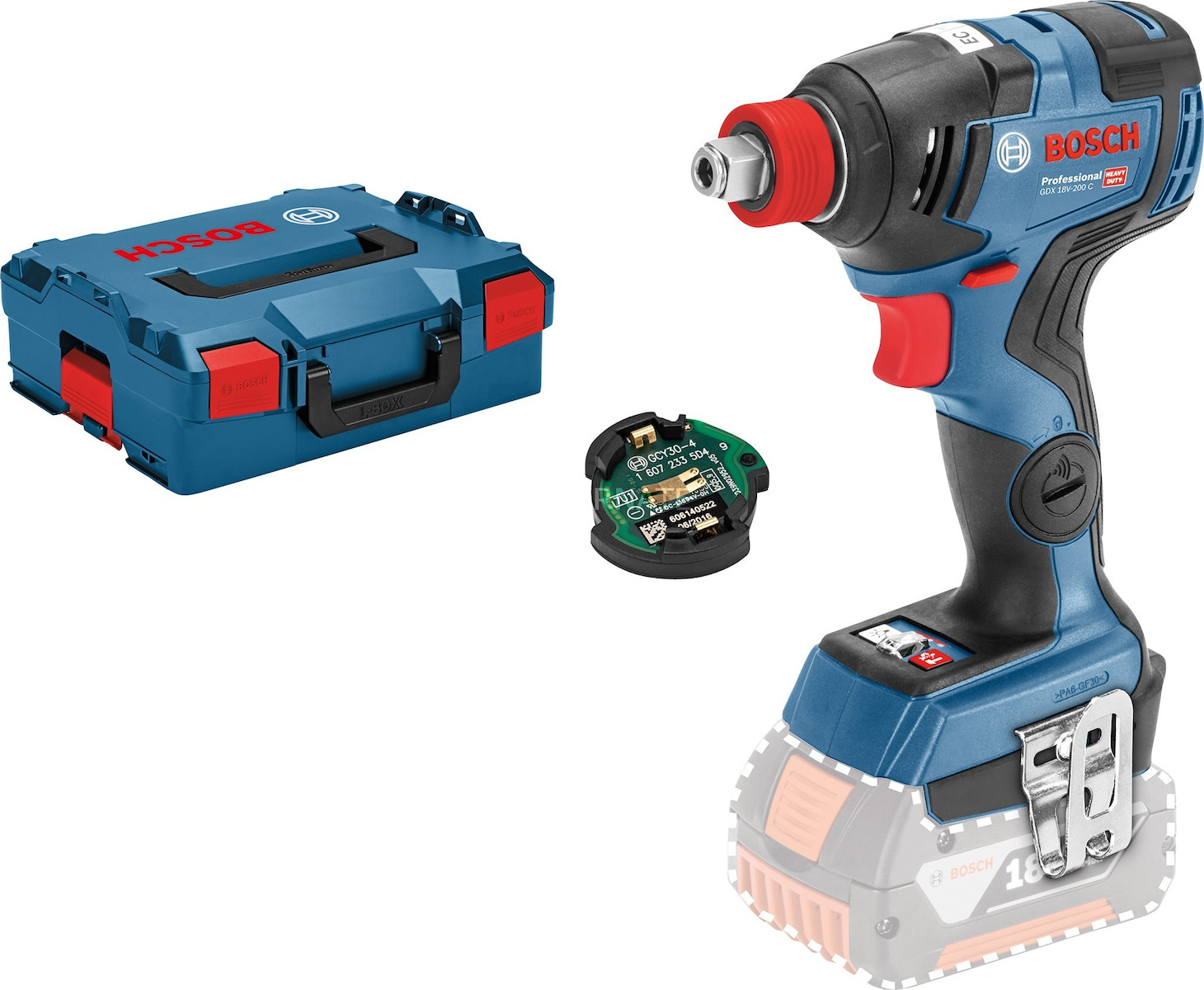 Bosch GDX 18V-200 C 18V Solo & L-Boxx & Bluetooth Module | Skroutz.gr