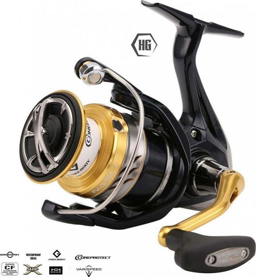 Shimano Nasci 4000 HGFB - Skroutz.gr