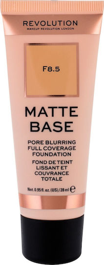 Revolution Beauty Revolution Matte Base Foundation F8.5 28ml | Skroutz.gr