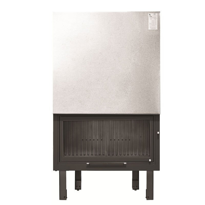 Χυτήρια Μισαηλίδη Eco T-115 E115F Ενεργειακό Τζάκι Ξύλου 28.2kW Ίσιο με ...