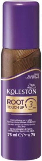 Wella Koleston Root Touch Up Βαφή Μαλλιών Ξανθό Σκούρο 75ml | Skroutz.gr