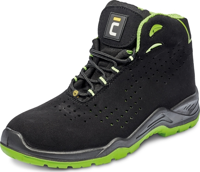 Cerva Μποτάκι Ασφαλείας Halwill MF S1P με Πιστοποίηση Προστασίας ESD ...