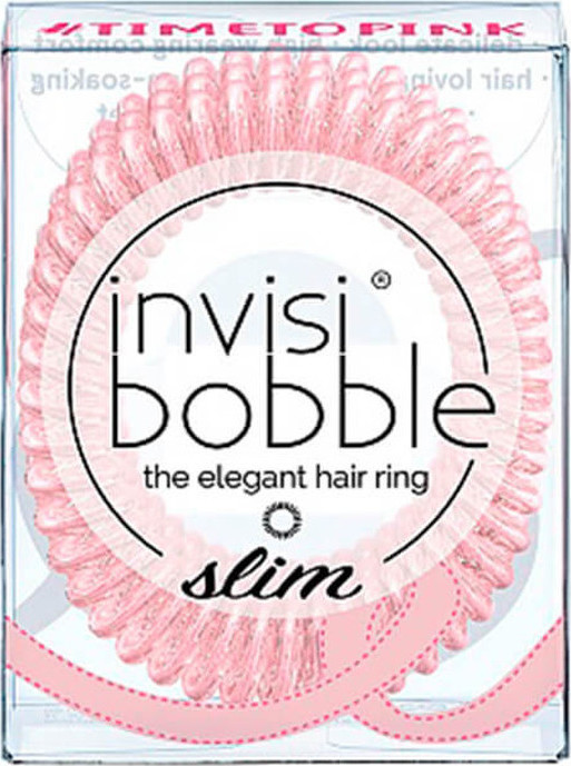 Invisibobble Slim 3τμχ Time to Pink - Skroutz.gr