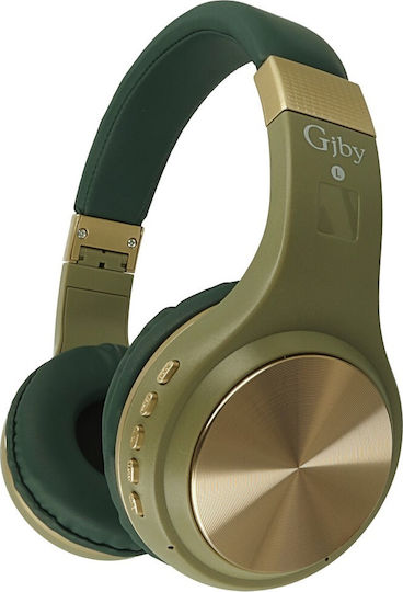 GJBY CA-010 Ασύρματα Bluetooth On Ear Ακουστικά με 9 ώρες Λειτουργίας Πράσινα | Skroutz.gr