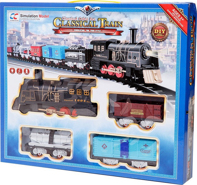 Classical Train & 3 Wagons - Skroutz.gr