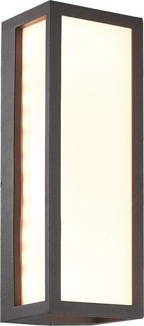 Zambelis Lights Aplica de exterior montată pe perete LED E27 IP65 9W 9x9.5x26.5εκ. E-202 ...