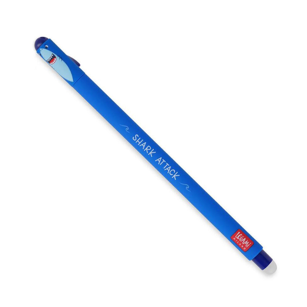 Legami Milano Erasable Stift Gel 0.7mm Blau mit Blau Tinte EP0006 Hai ...