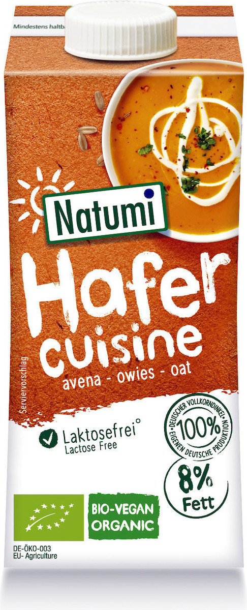 Natumi Κρέμα Μαγειρικής Βρώμη 200ml | Skroutz.gr