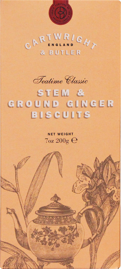 Cartwright & Butler Μπισκότα Stem And Ground Ginger Biscuits 200gr ... Cartwright & Butler Μπισκότα Stem And Ground Ginger Biscuits 200gr ...