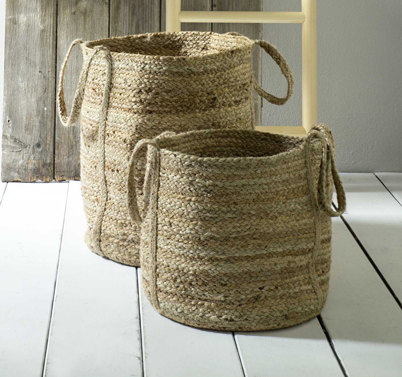 Διακοσμητικό Καλάθι Ψάθινο Linum 34x34x30cm Nima | Skroutz Κύπρος