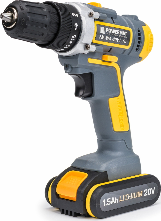 Powermat PM-WA-20V1-YU Δραπανοκατσάβιδο Μπαταρίας 20V 2x1.5Ah | Skroutz.gr