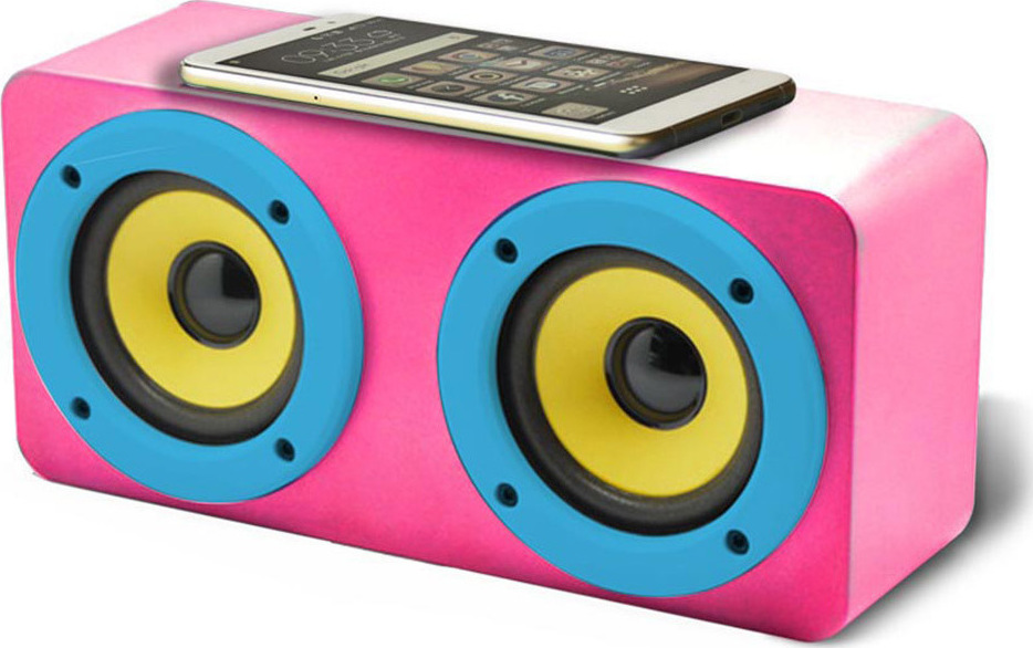 The Boombox Pop Bluetooth Ηχείο Bluetooth 5W Ροζ | Skroutz.gr