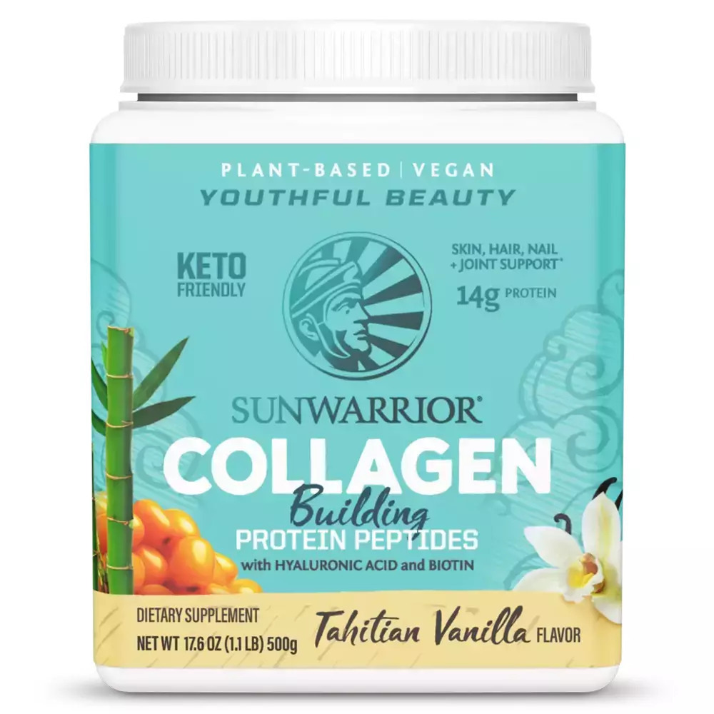 Sunwarrior Collagen Building Protein Peptides cu Acid Hialuronic ...