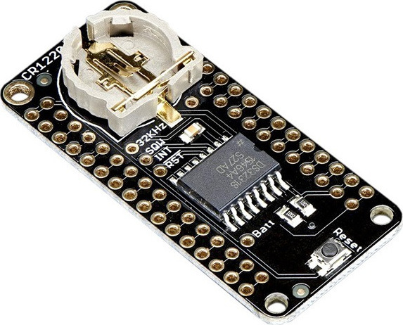 Adafruit DS3231 Precision RTC FeatherWing - RTC Add-on for Feather ...