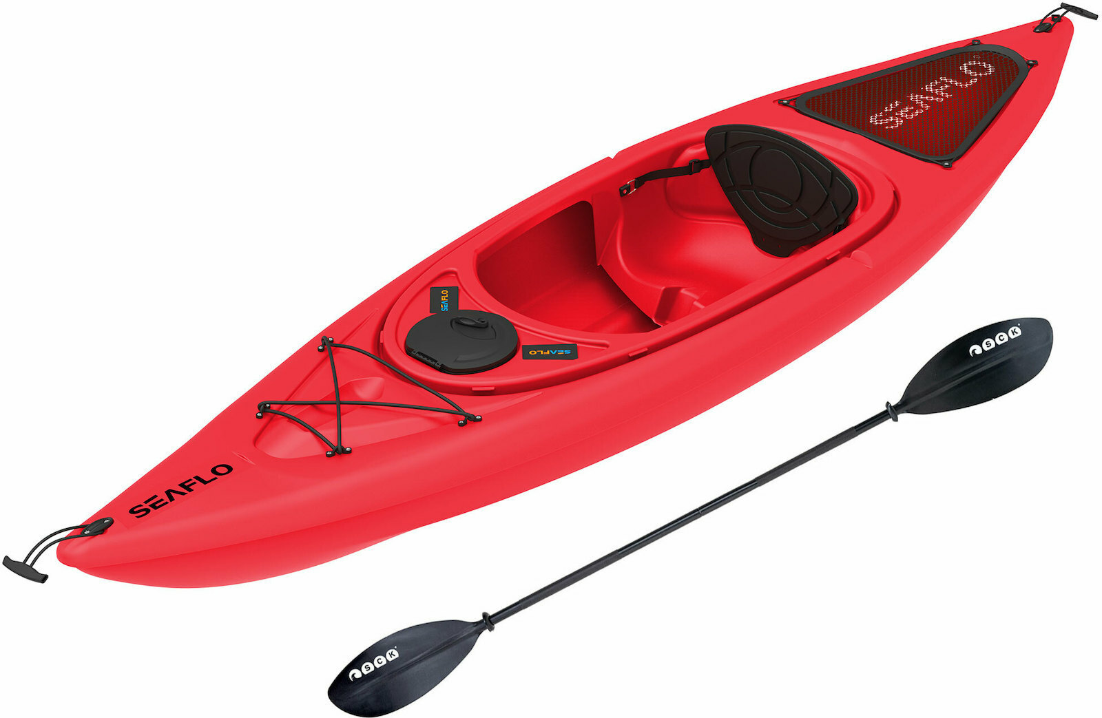 Seaflo SF-1004 SF1004.032C Πλαστικό Kayak Θαλάσσης 1 Ατόμου Κόκκινο ...