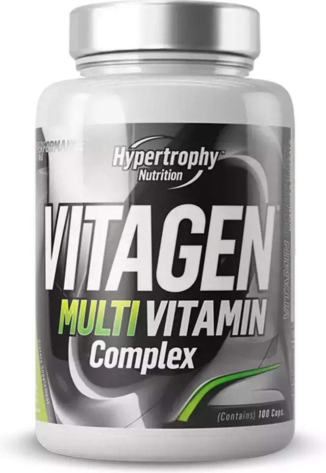 Hypertrophy Nutrition Vitagen Multivitamin Complex Πολυβιταμίνη 100 ...