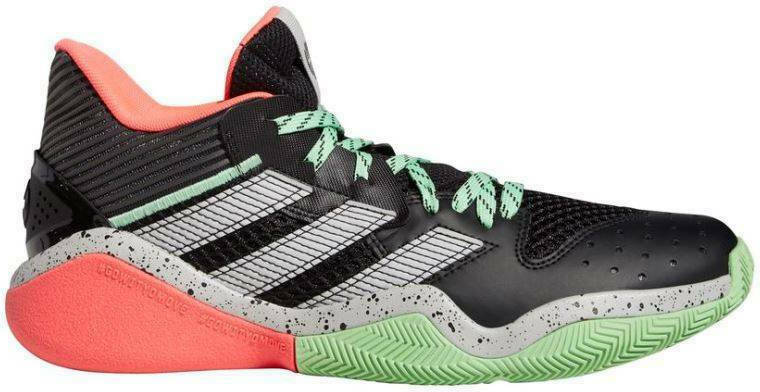 Adidas Harden Stepback FW8486 Χαμηλά Μπασκετικά Παπούτσια Core Black ...