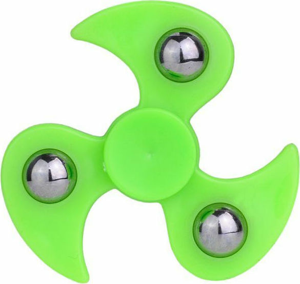 Fidget Spinner Ninja Plastic Three Leaves 1 minutes Πράσινο | Skroutz.gr