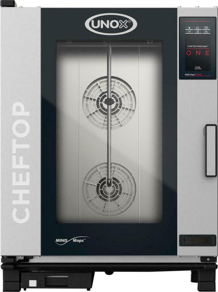 Unox ChefTop XEVC Ηλεκτρικός Φούρνος 18.5kW με Ατμό Χωρητικότητας 10 ...