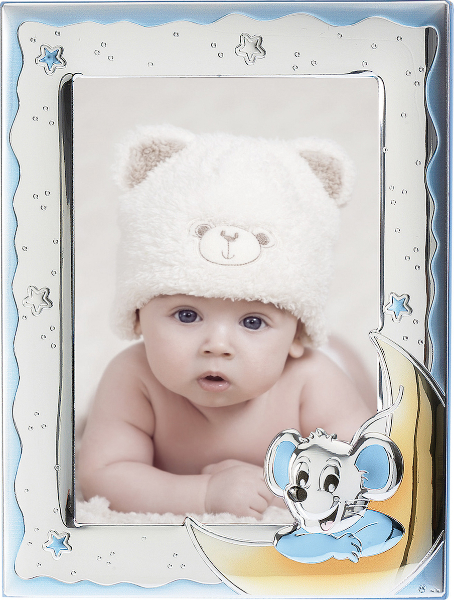 Prince Silvero Κορνίζα Ασημένια Ποντικάκι MA/126-DC Μπλε - Skroutz.gr