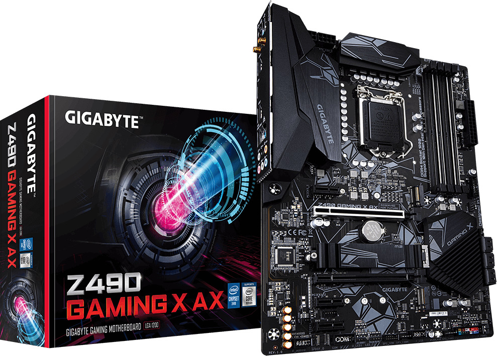 Gigabyte Z490 GAMING X AX Motherboard ATX με Intel 1200 Socket | Skroutz.gr