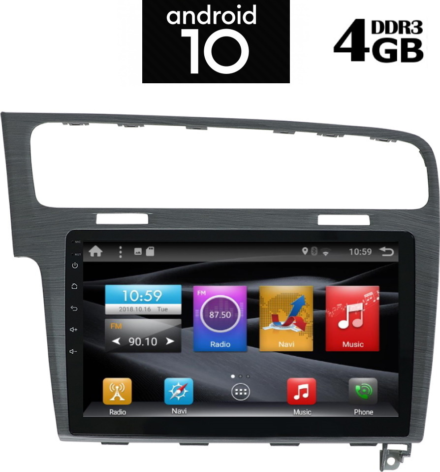 Digital IQ IQ-AN X1585 Ηχοσύστημα Αυτοκινήτου για VW Golf (Bluetooth ...